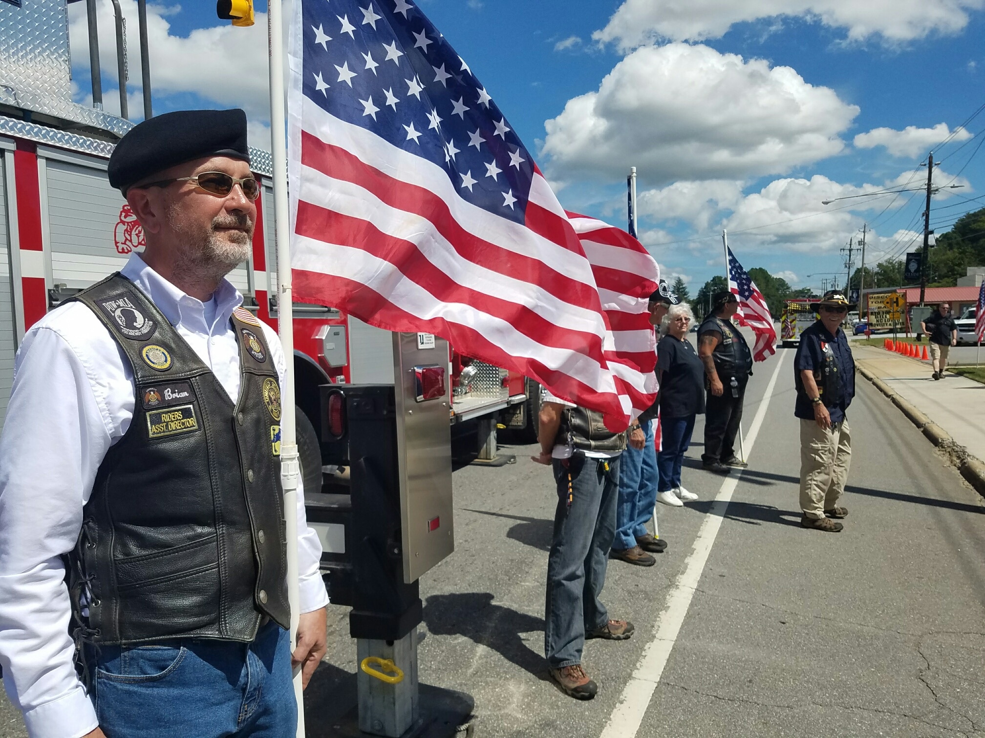 Clyde Fire Department 9/11 Memorial Service - Haywood County Sheriff's ...